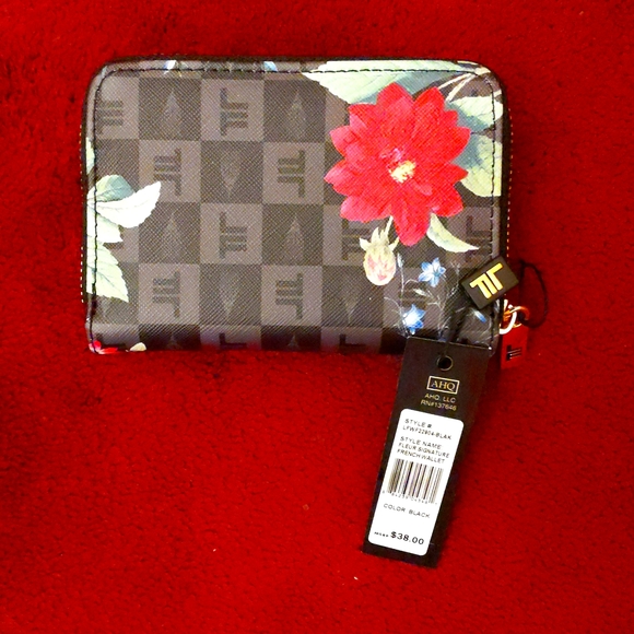 London Fog | Bags | London Fog Collection Fleur Signature French Wallet ...